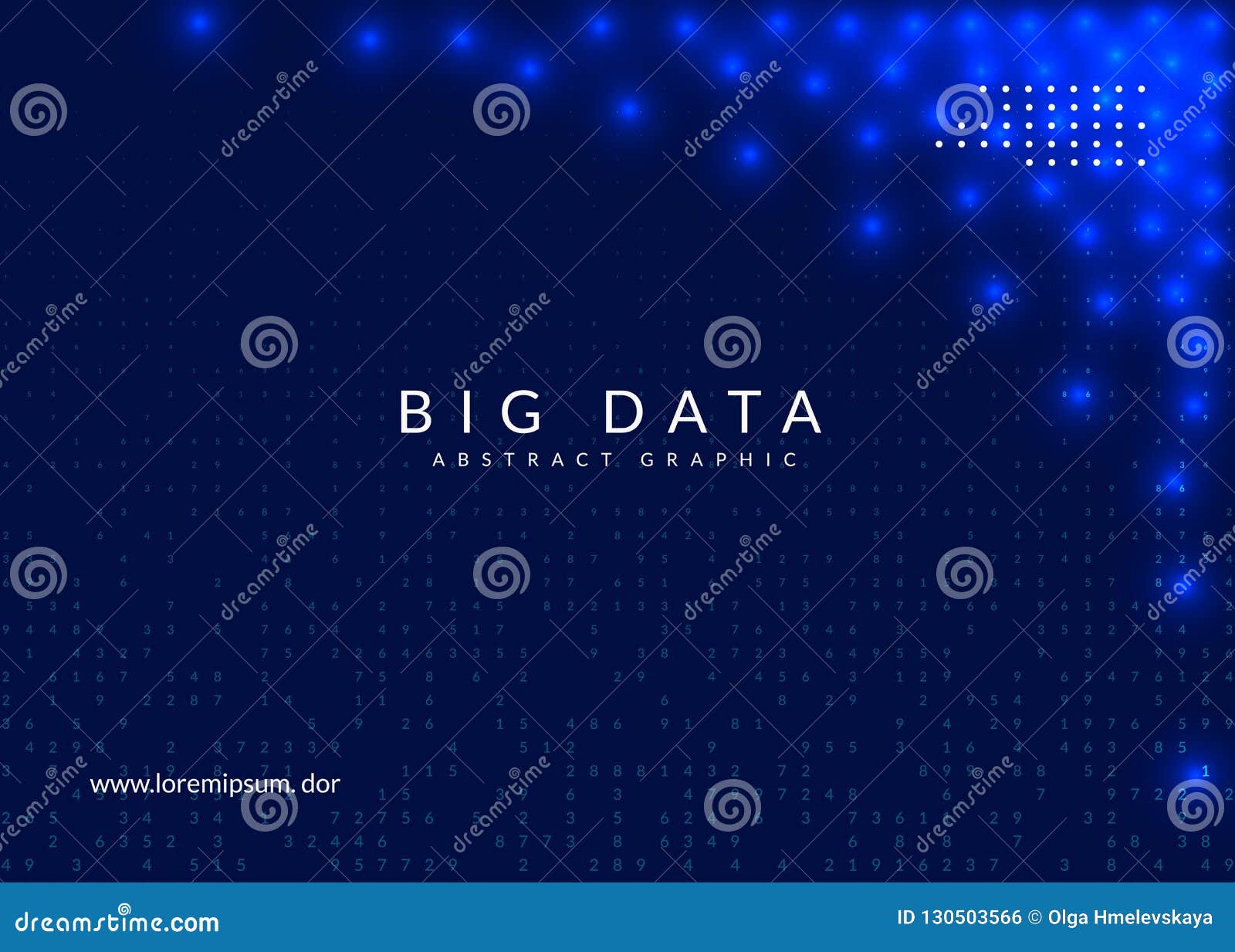 Deep Learning Background. Technology for Big Data, Visualization Stock ...