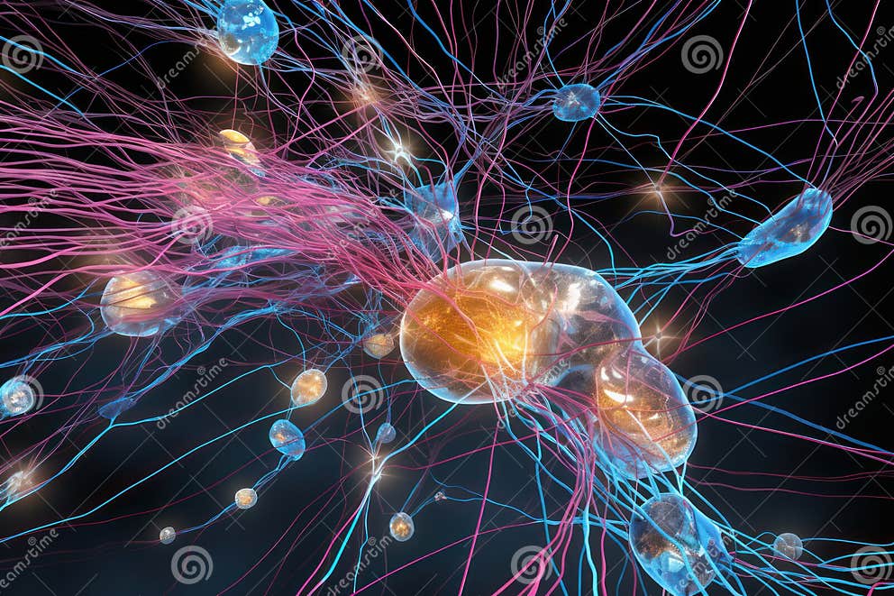 Deep Learning Concept Background AI Generated Stock Illustration ...