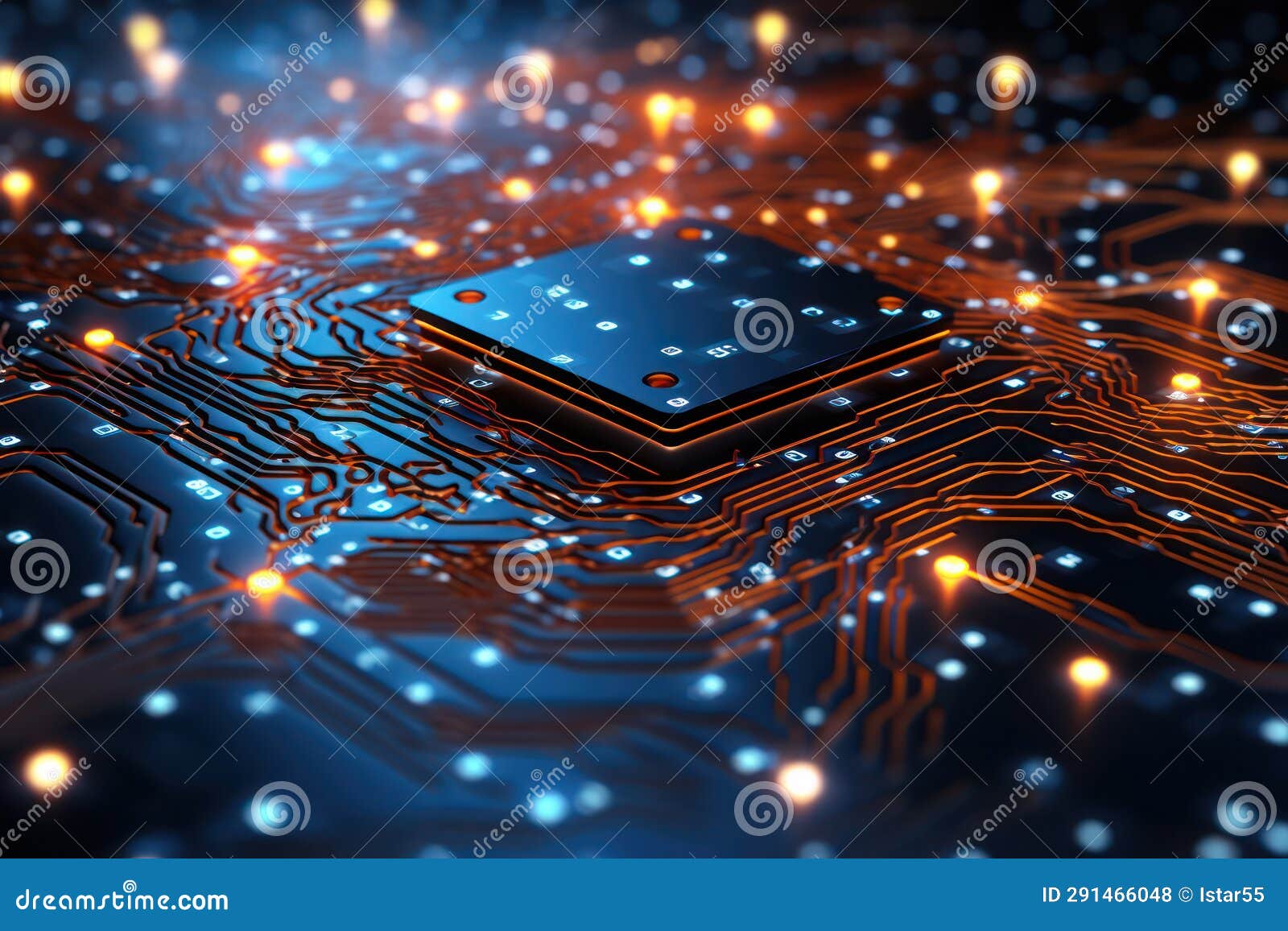 Deep Learning Concept Background AI Generated Stock Illustration ...