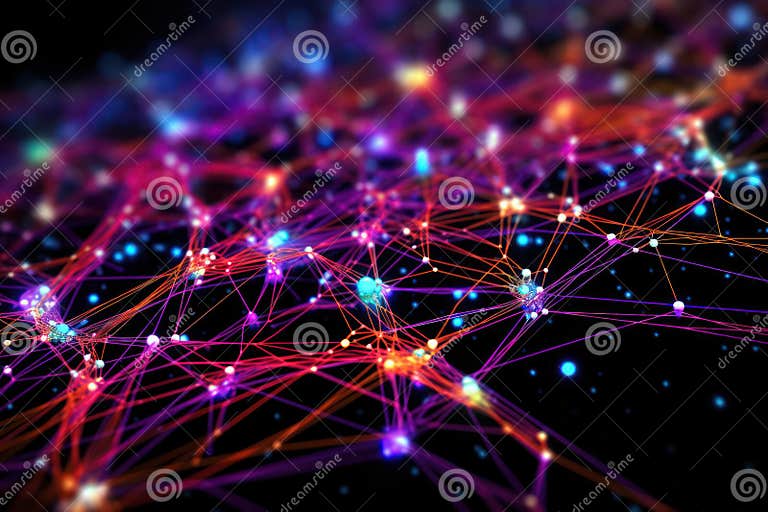 Deep Learning Concept Background AI Generated Stock Illustration ...