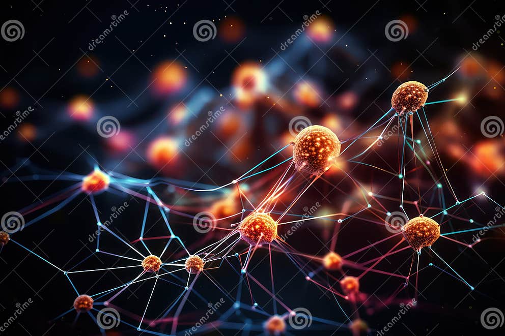 Deep Learning Concept Background AI Generated Stock Illustration ...