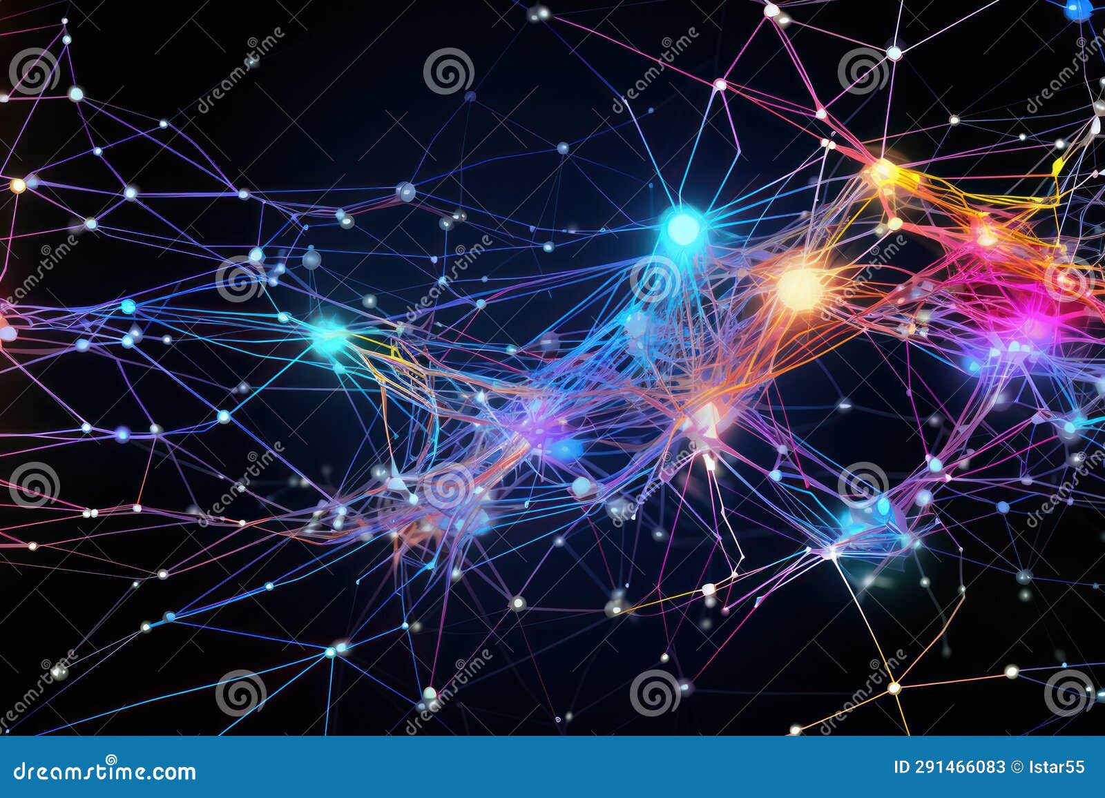 Deep Learning Concept Background AI Generated Stock Illustration ...