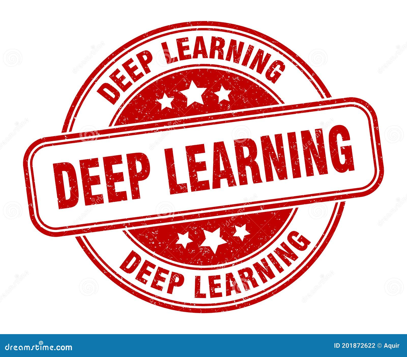 Deep Learning Stamp. Deep Learning Round Grunge Sign Stock Vector ...