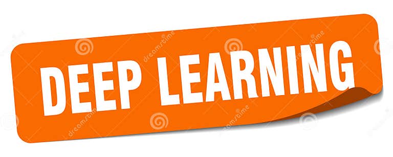 Deep Learning Sticker. Deep Learning Label Stock Vector - Illustration ...