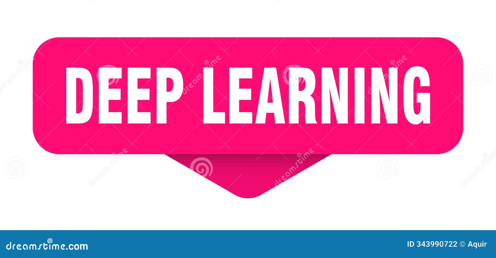 Deep Learning Sticker. Deep Learning Sign on Transparent Background ...