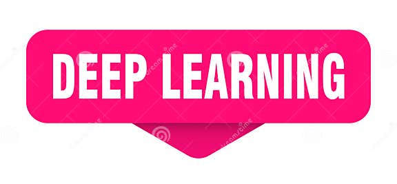 Deep Learning Sticker. Deep Learning Sign on Transparent Background ...