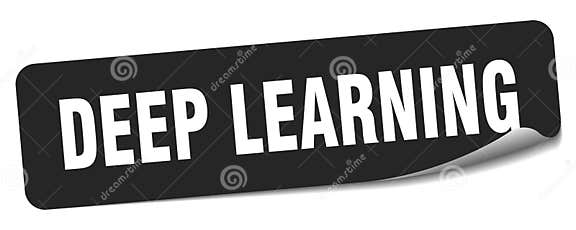 Deep Learning Sticker. Deep Learning Label Stock Vector - Illustration ...