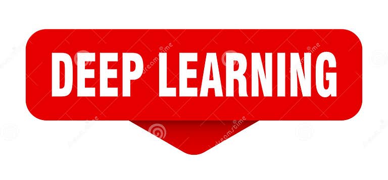 Deep Learning Sticker. Deep Learning Sign on Transparent Background ...