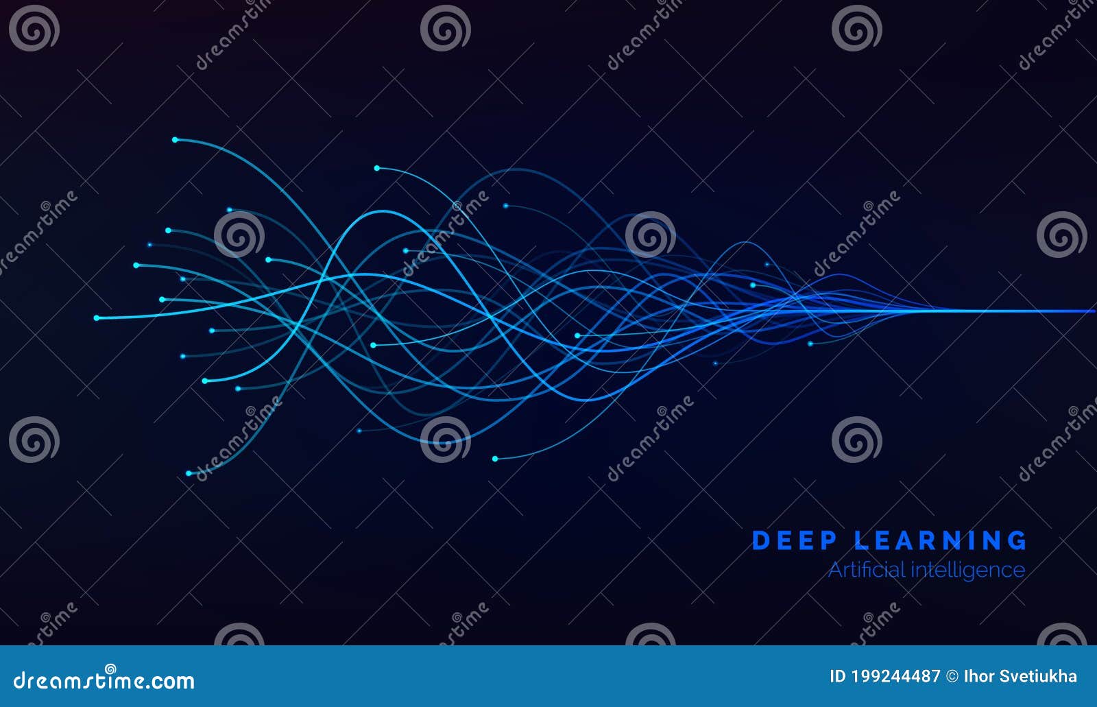 Deep Learning Visualization. AI. Artificial Intelligence Concept Of ... Deep Learning Visualization. AI. Artificial Intelligence Concept Of ...