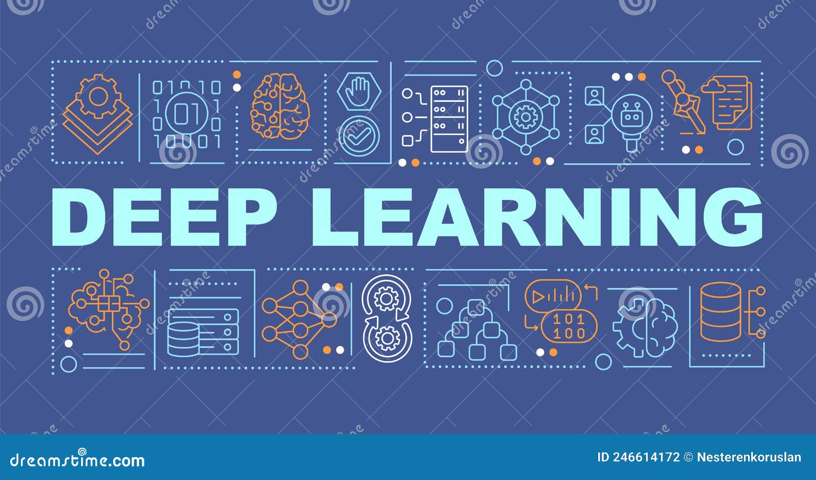 Deep Learning Word Concepts Dark Blue Banner Stock Vector ... Deep Learning Word Concepts Dark Blue Banner Stock Vector ...