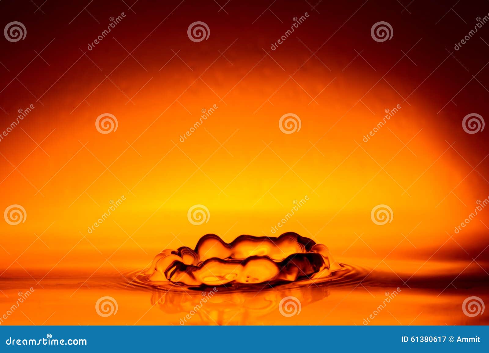 Deep Liquid Drop Splash stock illustration. Illustration of experiment ...