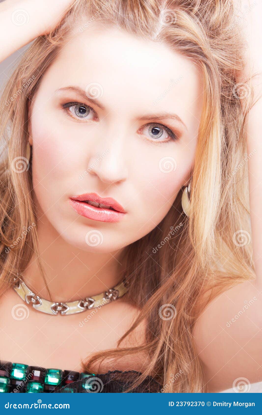 Deep look stock photo. Image of person, blondy, perfect - 23792370