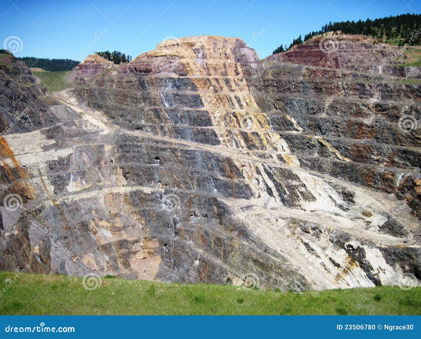 Deep Mine stock photo. Image of nature, underground, geology - 23506780