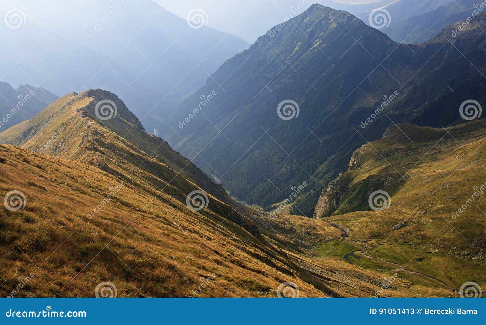 Deep mountain valley stock image. Image of outdoor, wilderness - 91051413