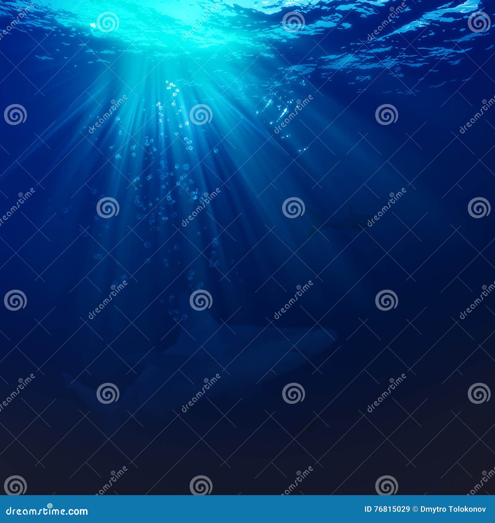 Deep Ocean Tropic Jellyfish. Exotic Creatures Hiding In The Depths ...