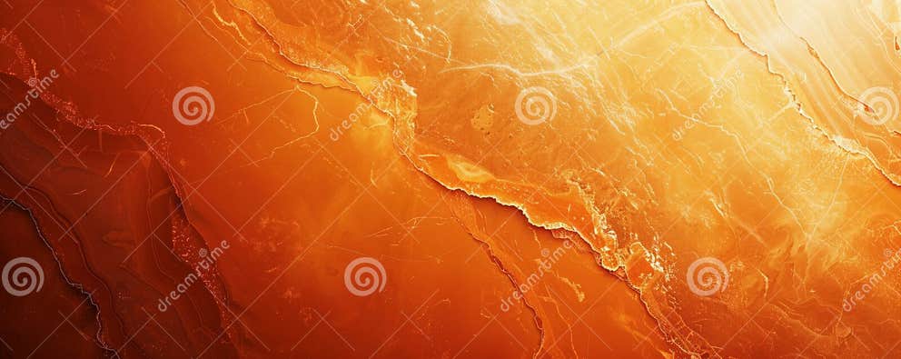 A Deep Orange Background with a Slight Gradient and a Marble Texture ...