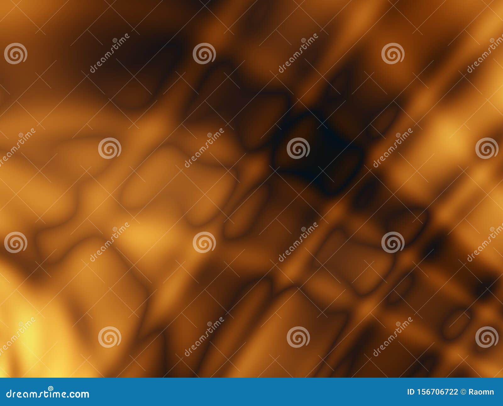 Orange Golden Fluid Texture Background Stock Illustration ...