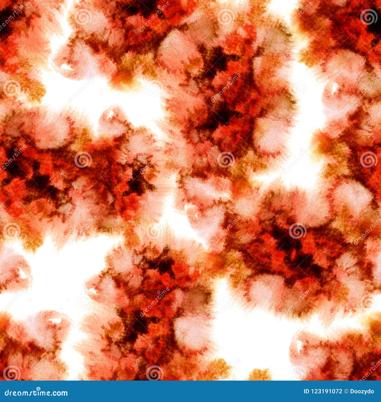 Deep Orange Splashes Pattern. Stock Illustration - Illustration of ...