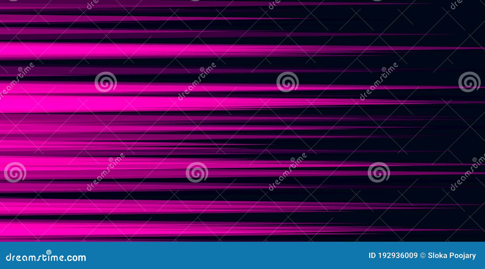 Deep Pink Colored Motion Speed Lines on Black Background 13 Stock ...
