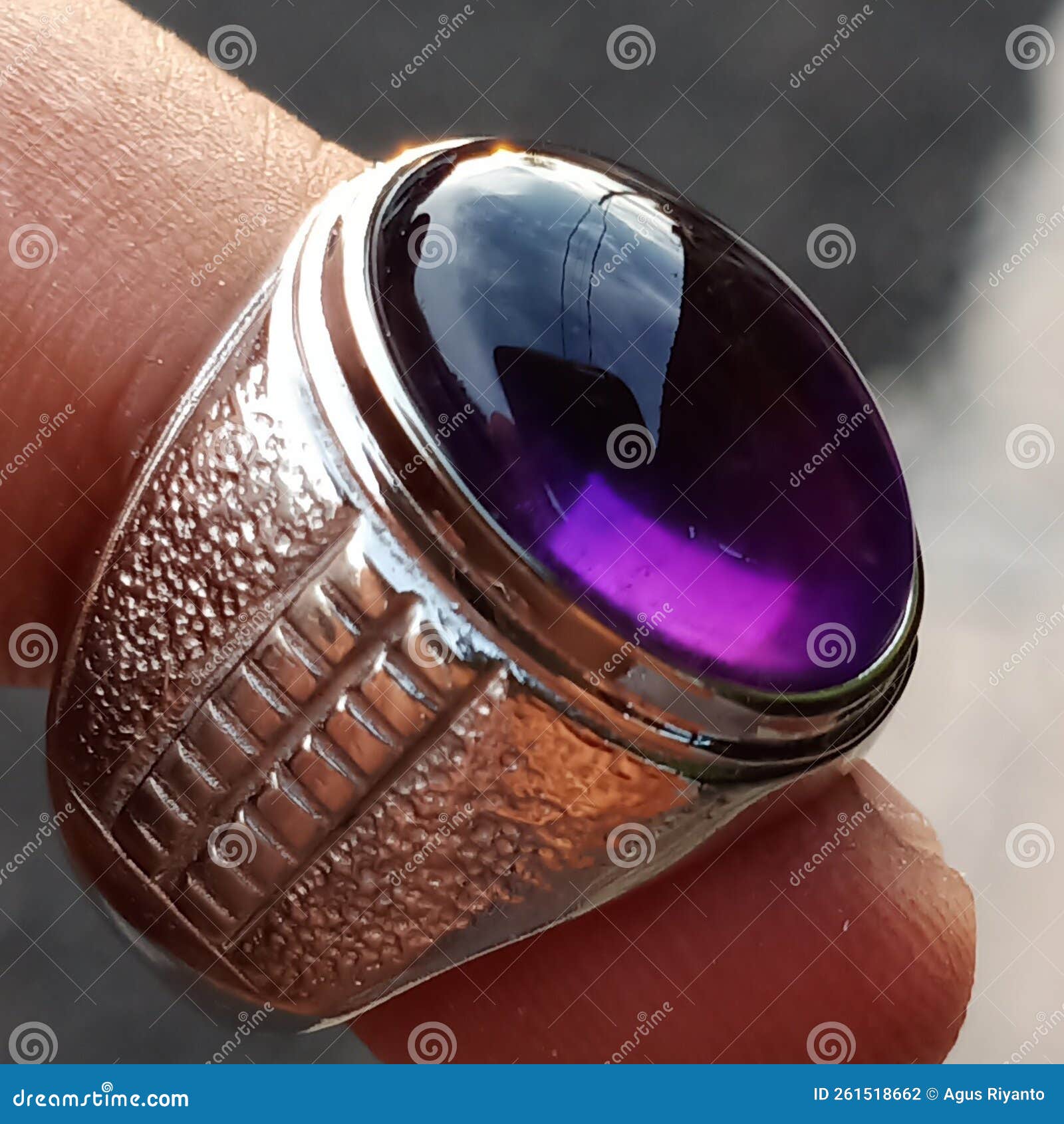 Deep Purple Amethyst stock photo. Image of deep, petal - 261518662