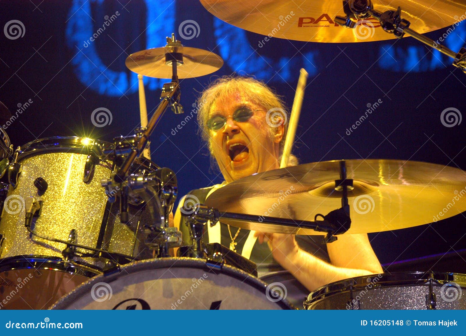 Deep Purple Singer Ian Gillan Bassist Roger Glover Drummer Ian Paice