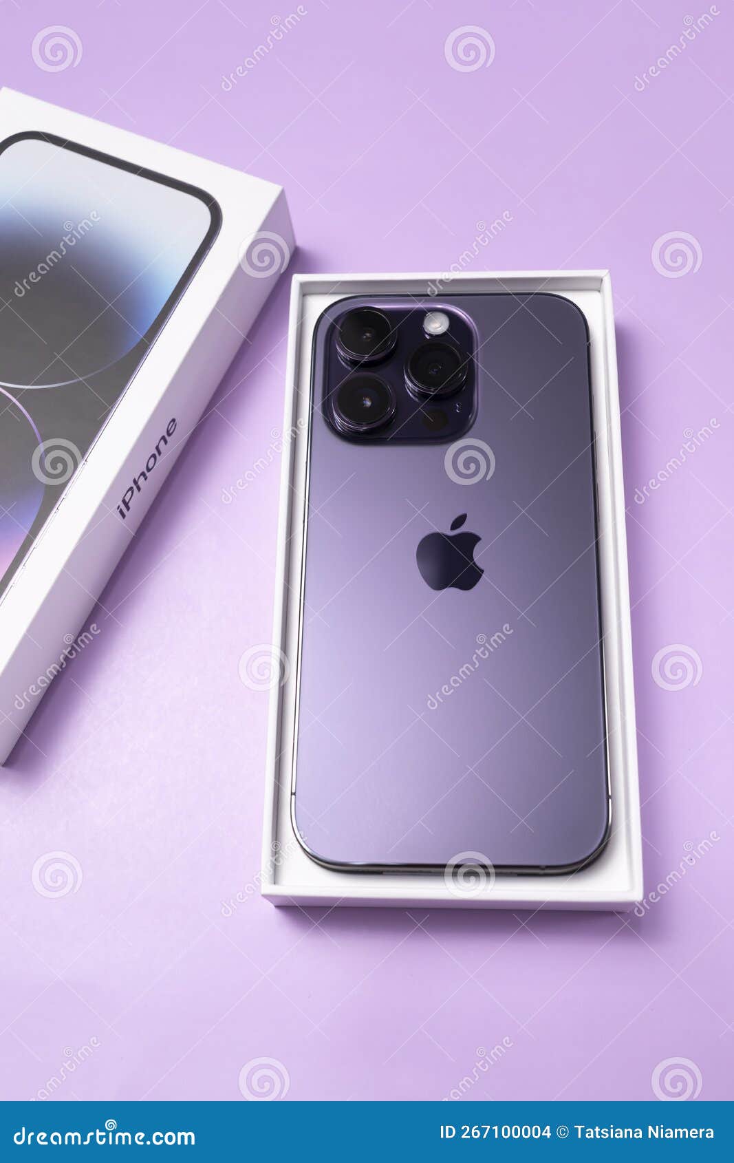 Deep Purple Colored IPhone 14 Pro with Features always-on Display, 48 ...