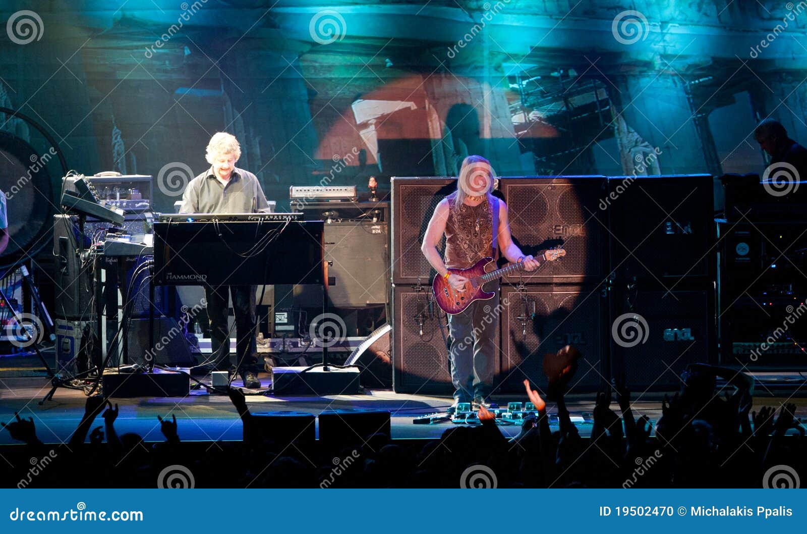 Deep Purple live in Cyprus editorial image. Image of musician - 19502470