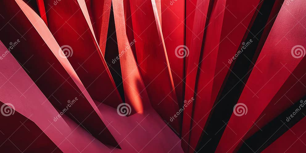A Deep Red Abstract Background with Sharp, Diagonal Lines Cutting ...