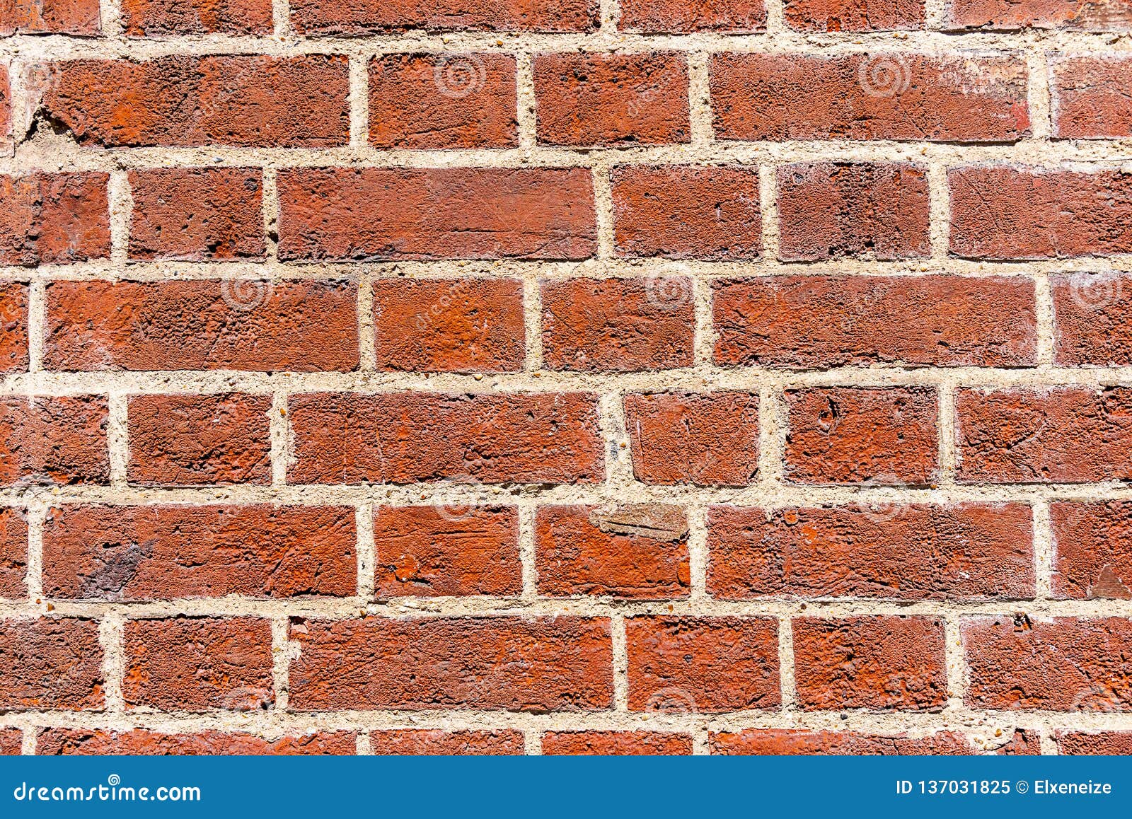 Deep red brick wall stock image. Image of rock, abstract - 137031825