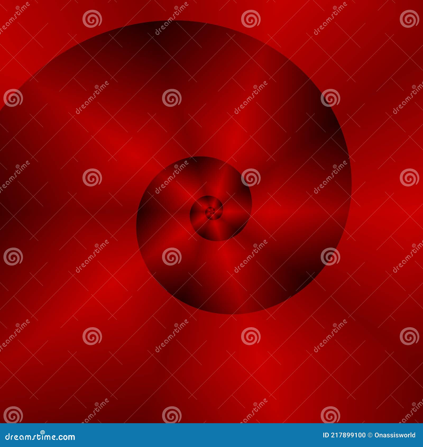 Deep Red Glow on Black Abstract Background Stock Illustration ...