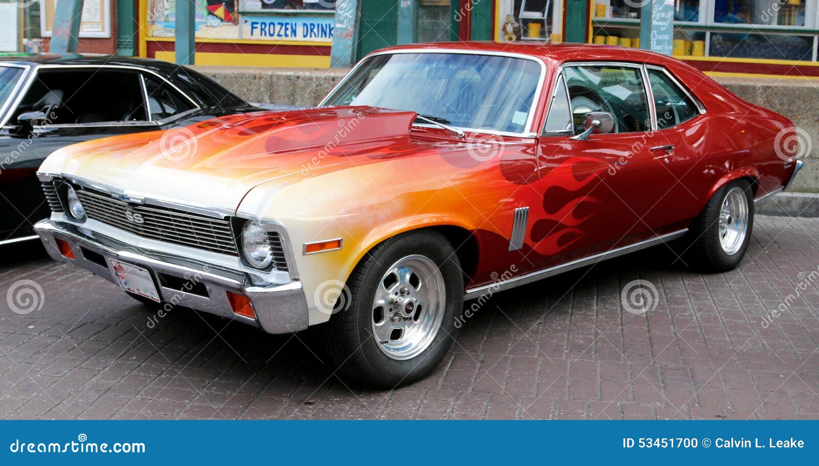 Chevy Nova SS 1970 editorial image. Image of front, drive - 53451700