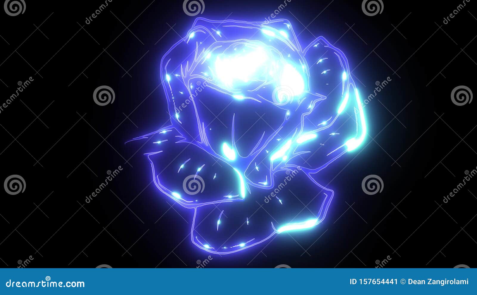 Deep Red, Ruby Rose Flower Video Animation Stock Video - Video of fresh ...