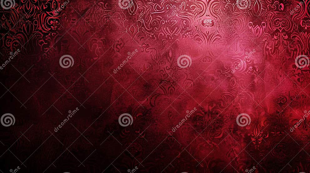 A Deep Red Textured Background with Subtle, Elegant Patterns Creating a ...