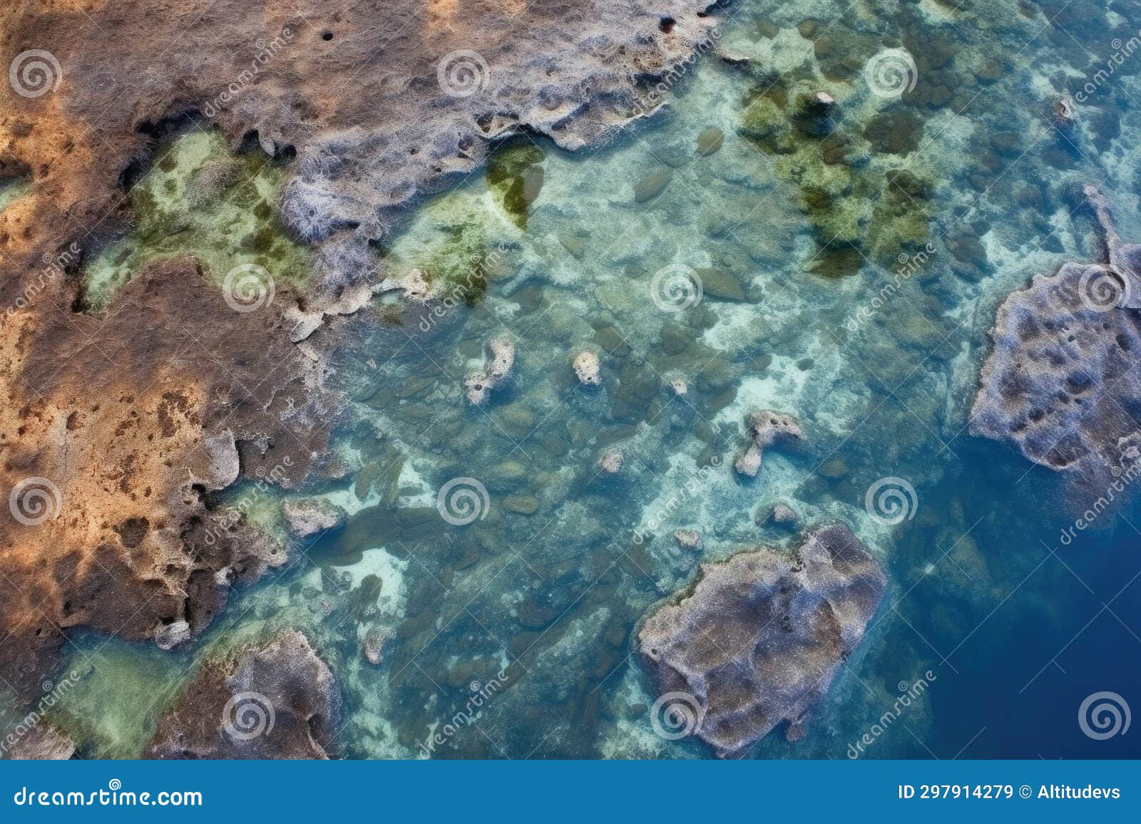 Deep-sea Sediment Textured by Tidal Current Stock Image - Image of ...
