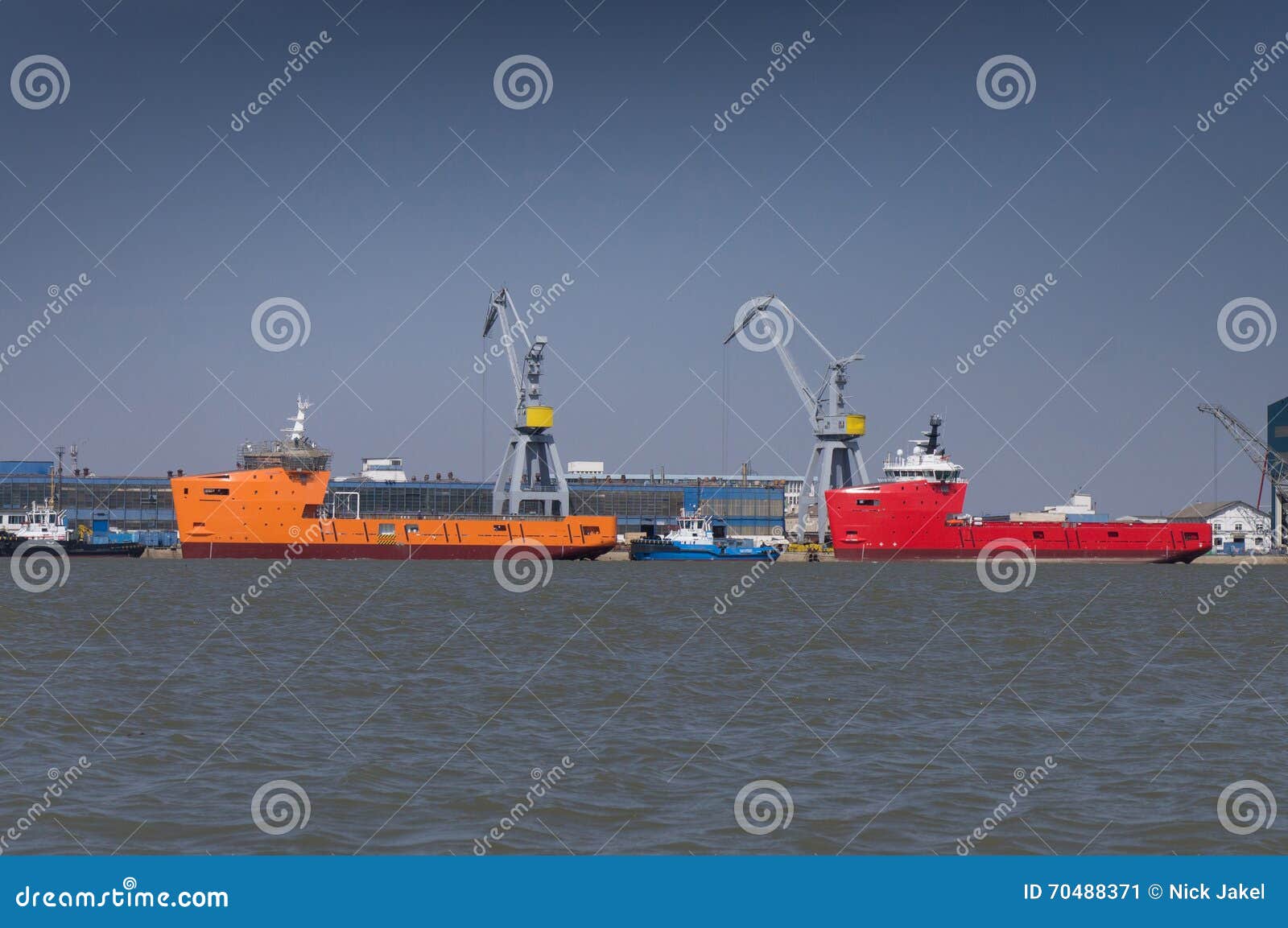 Deep-sea vessel stock image. Image of galati, europe - 70488371