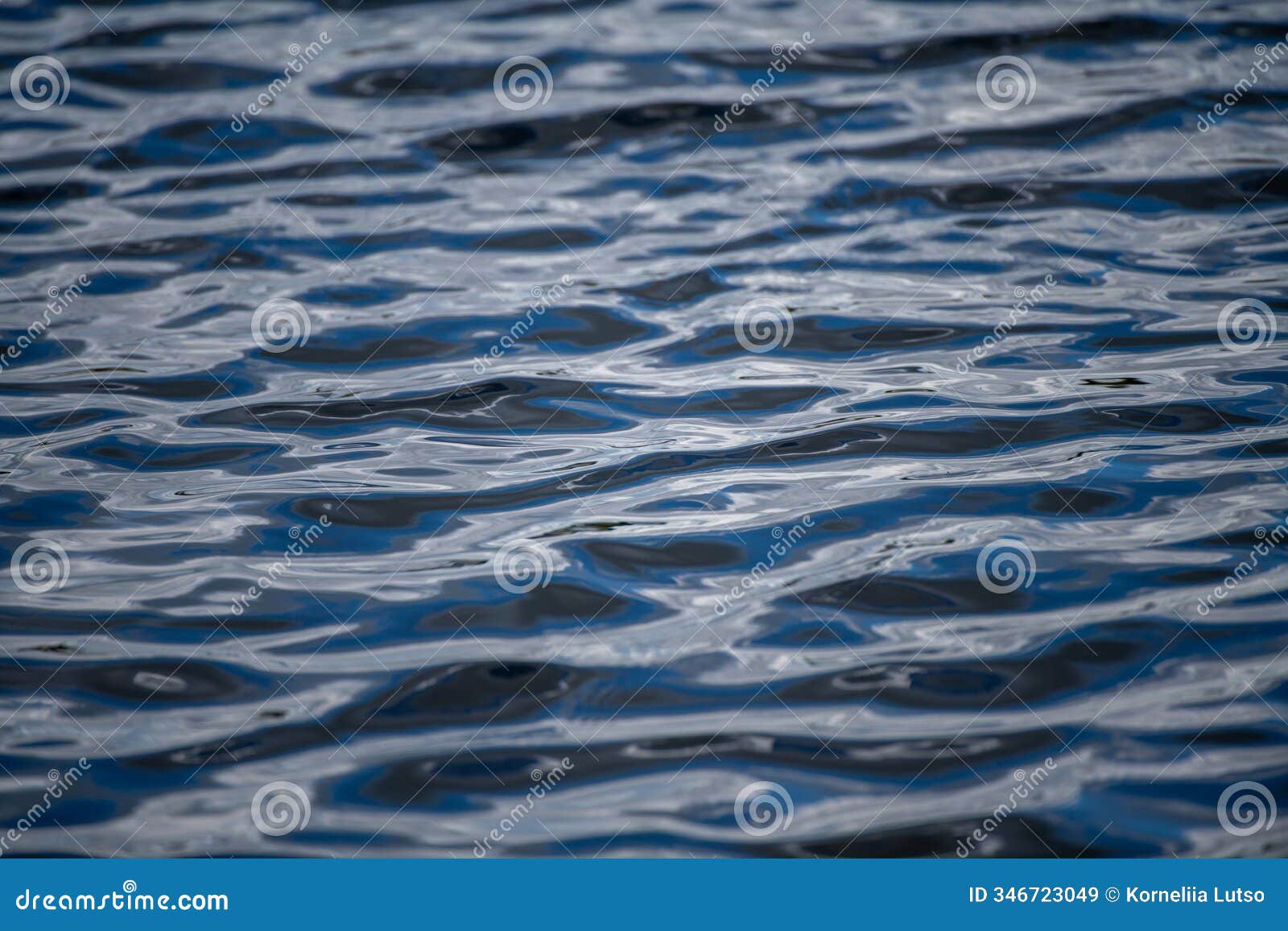 Deep Sea Water Texture Background. Surface of Dark Ocean. Background of ...