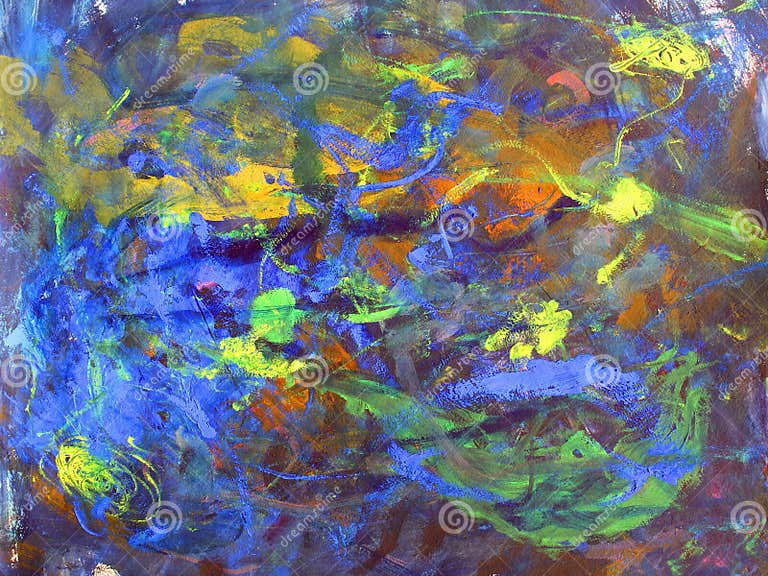 Deep Space Abstract Art Background Stock Illustration - Illustration of ...