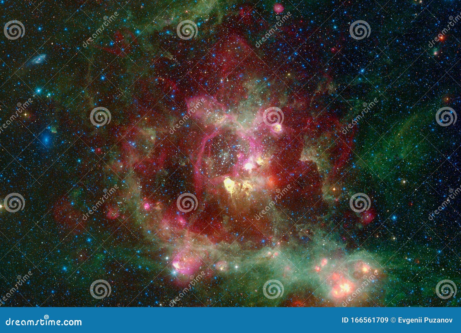 Deep Space Art. Elements of this Image Furnished by NASA Stock Image ...
