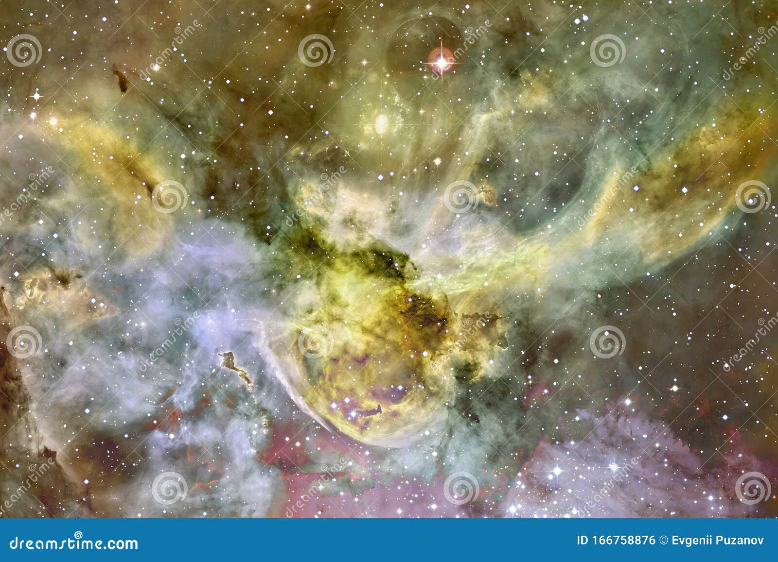 Deep Space Art. Elements of this Image Furnished by NASA Stock Photo ...