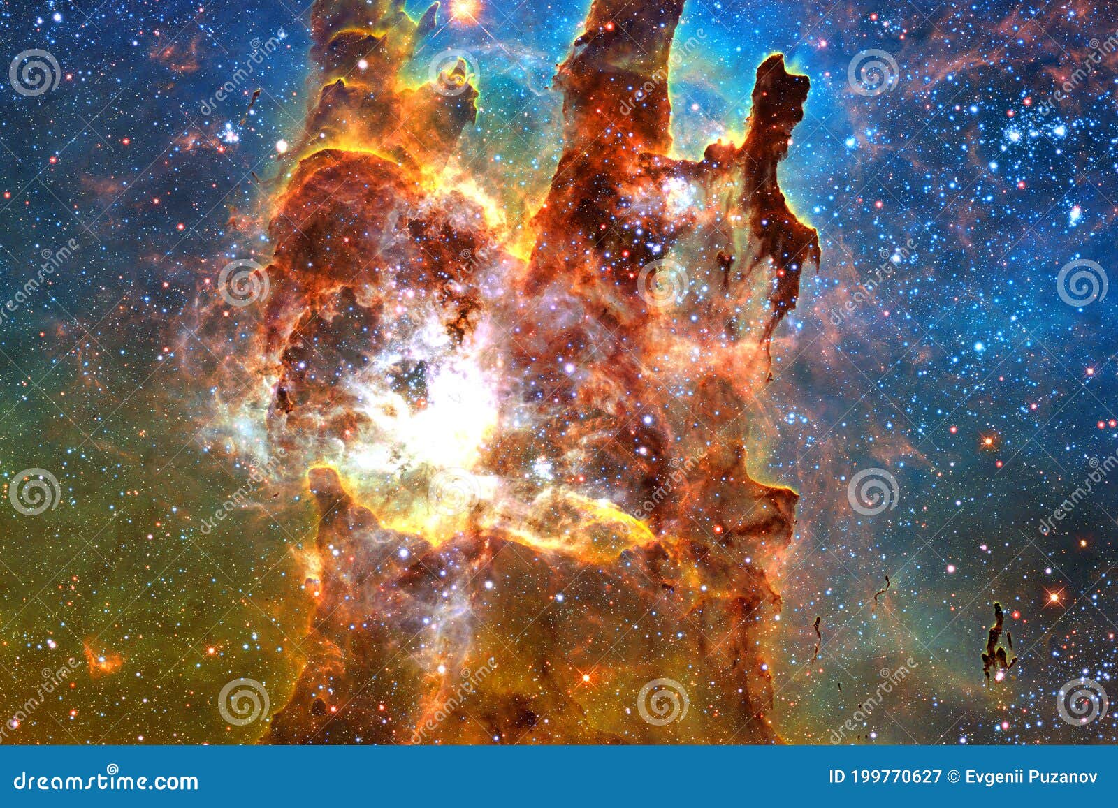 Deep Space. Elements of this Image Furnished by NASA Stock Image ...