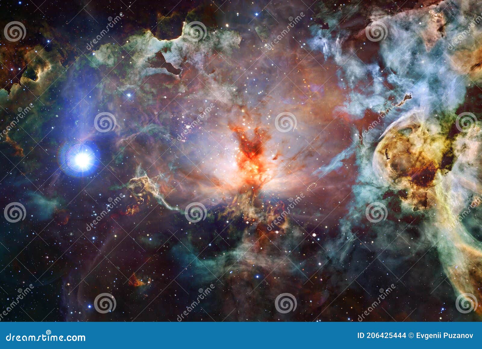 Deep Space. Elements of this Image Furnished by NASA Stock Photo ...