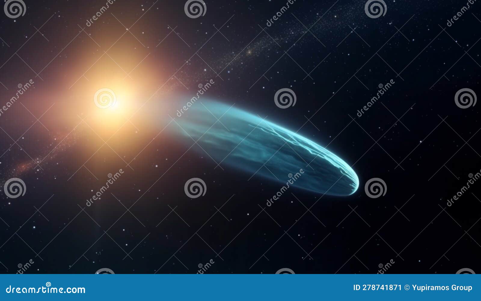 Deep Space Exploration Reveals Glowing Supernova in Star Field ...