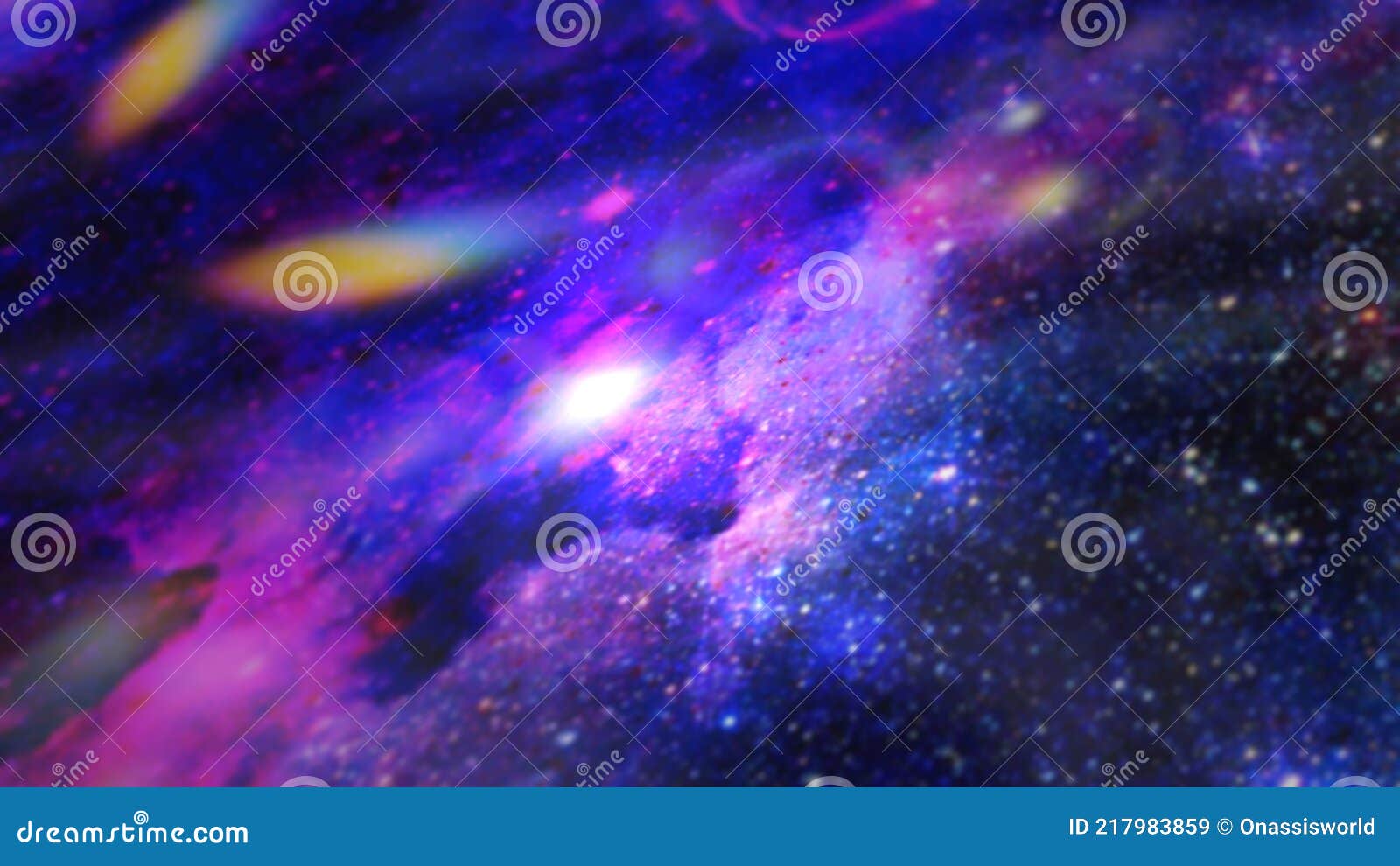Deep Space Nebula Stars Galaxy Abstracts Backgrounds Stock Image ...