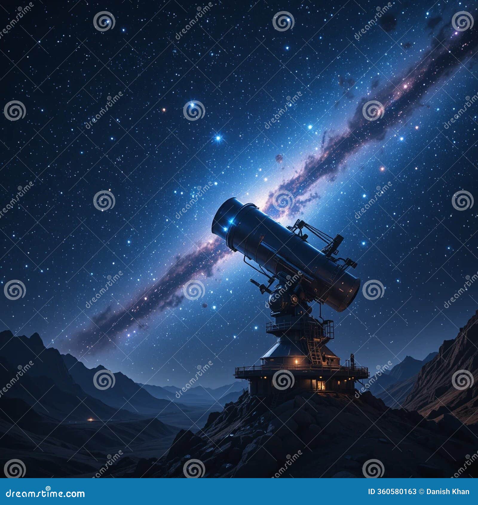 A Deep-space Observatory with AI-powered Telescopes Scanning the ...