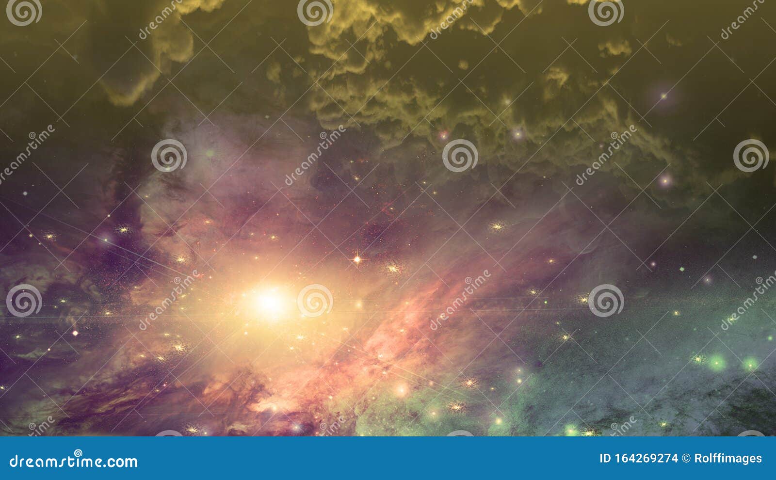 Deep space scene stock photo. Image of constellation - 164269274