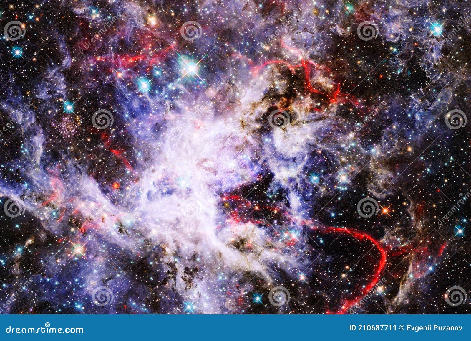 Deep Space, Science Fiction Cosmos. Elements of this Image Furnished by ...