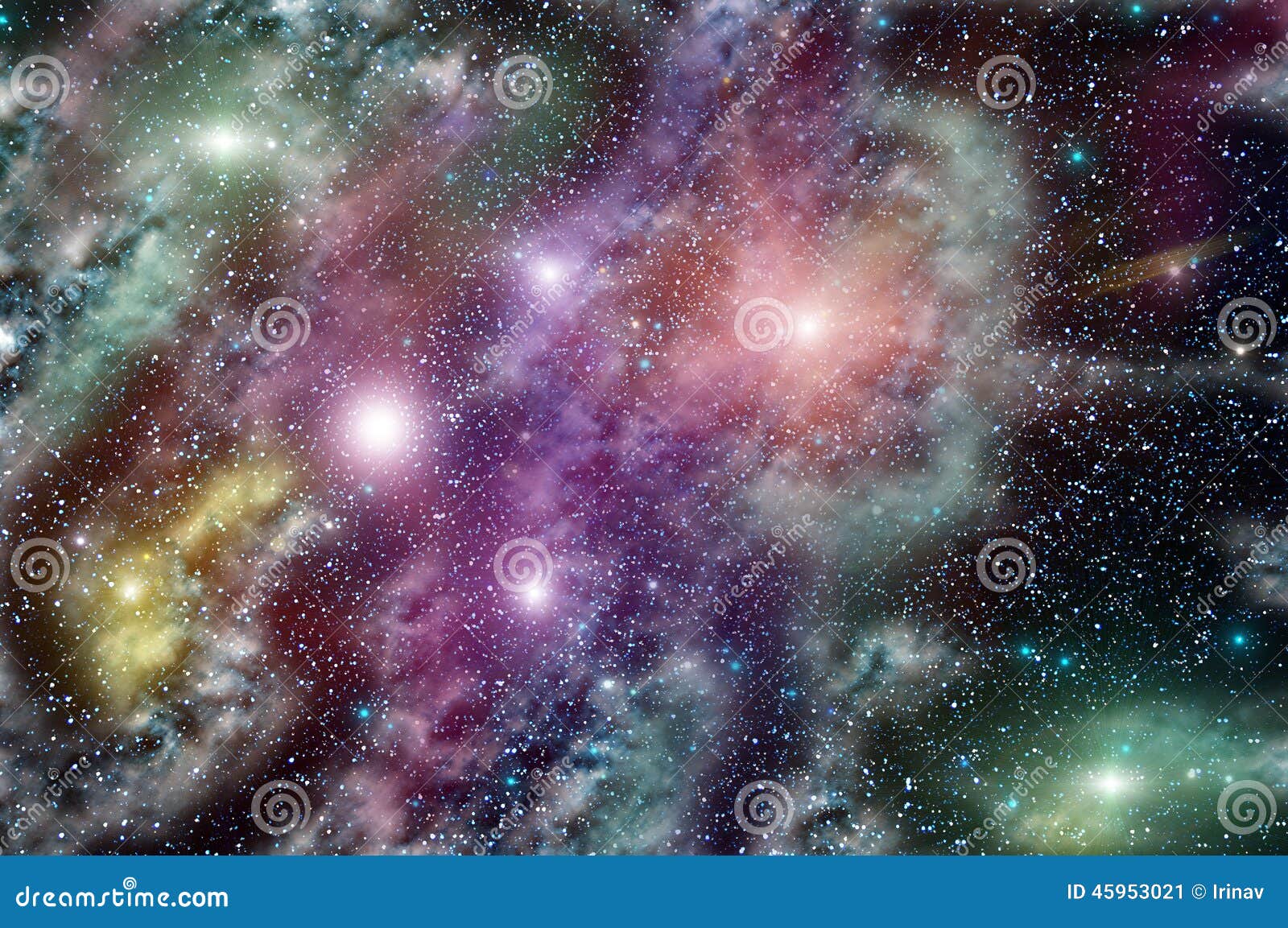 Deep space star nebula stock image. Image of light, beautiful - 45953021