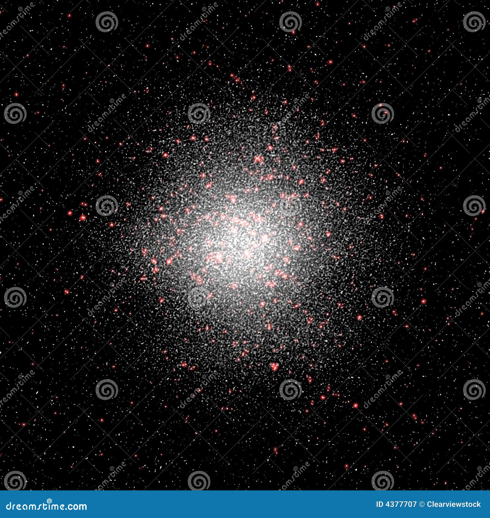 Deep space stars cluster stock illustration. Illustration of twinkle ...