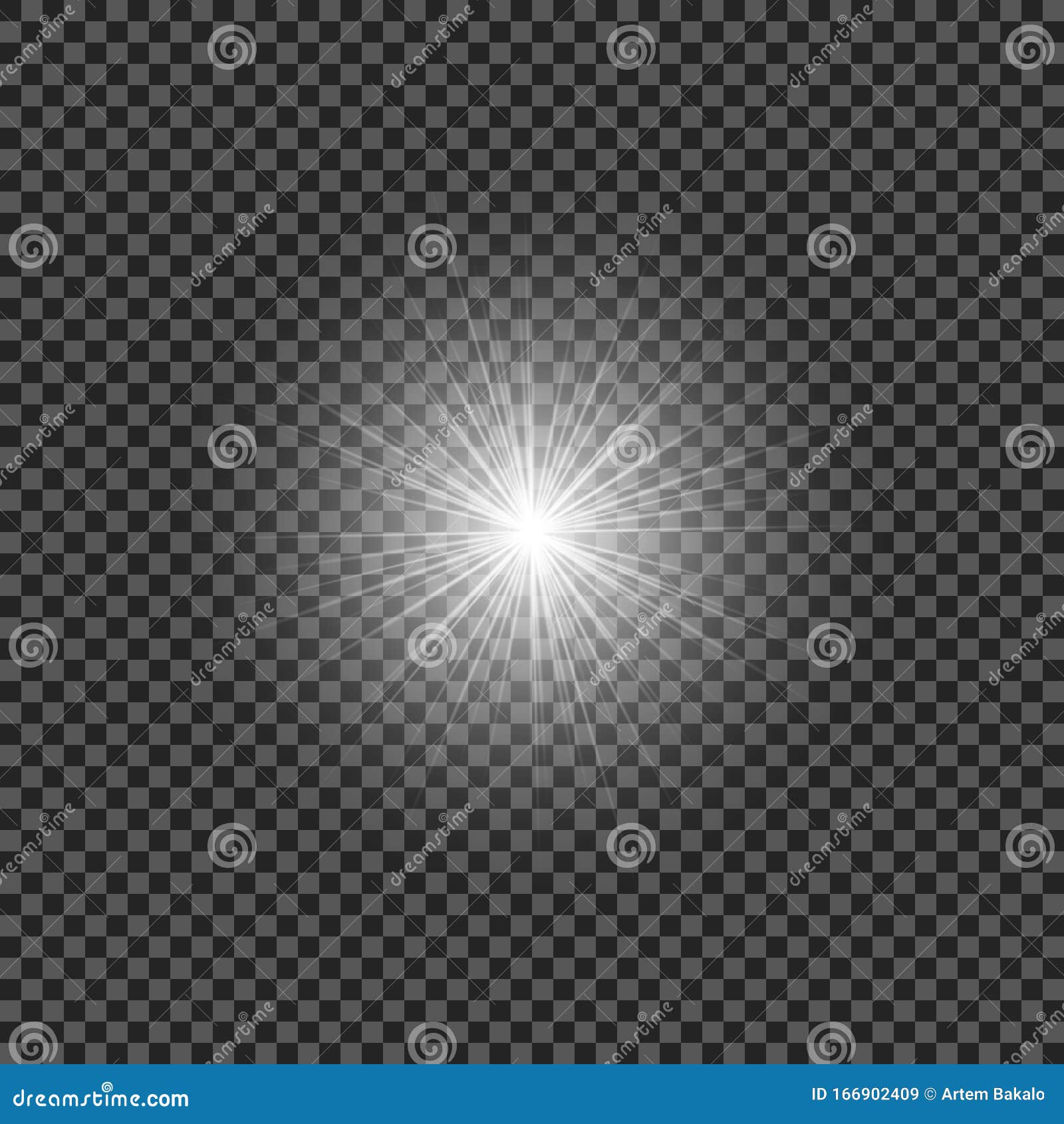 Starlight Effect, Stars On Transparent Background Royalty-Free Stock ...