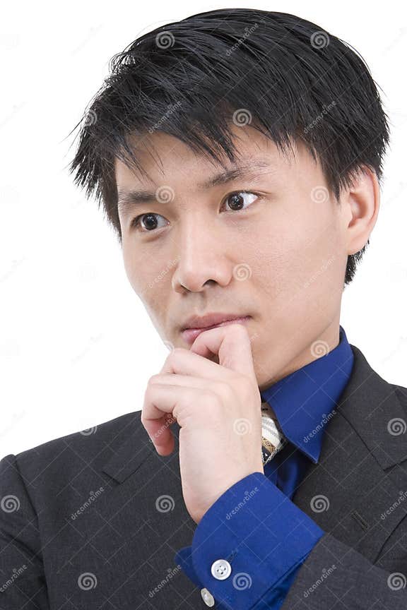Deep thinker stock image. Image of isolated, stunned, idea - 6571743